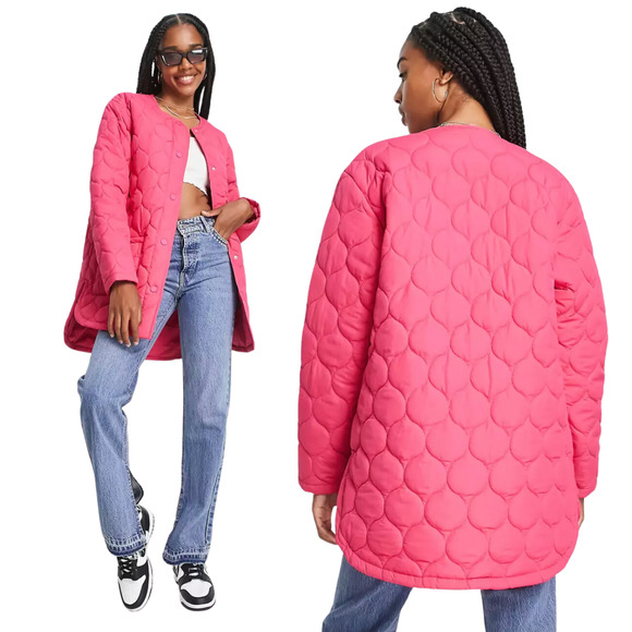 Threadbare | Jackets & Coats | Threadbare Tall Diamond Quilted Jacket ...